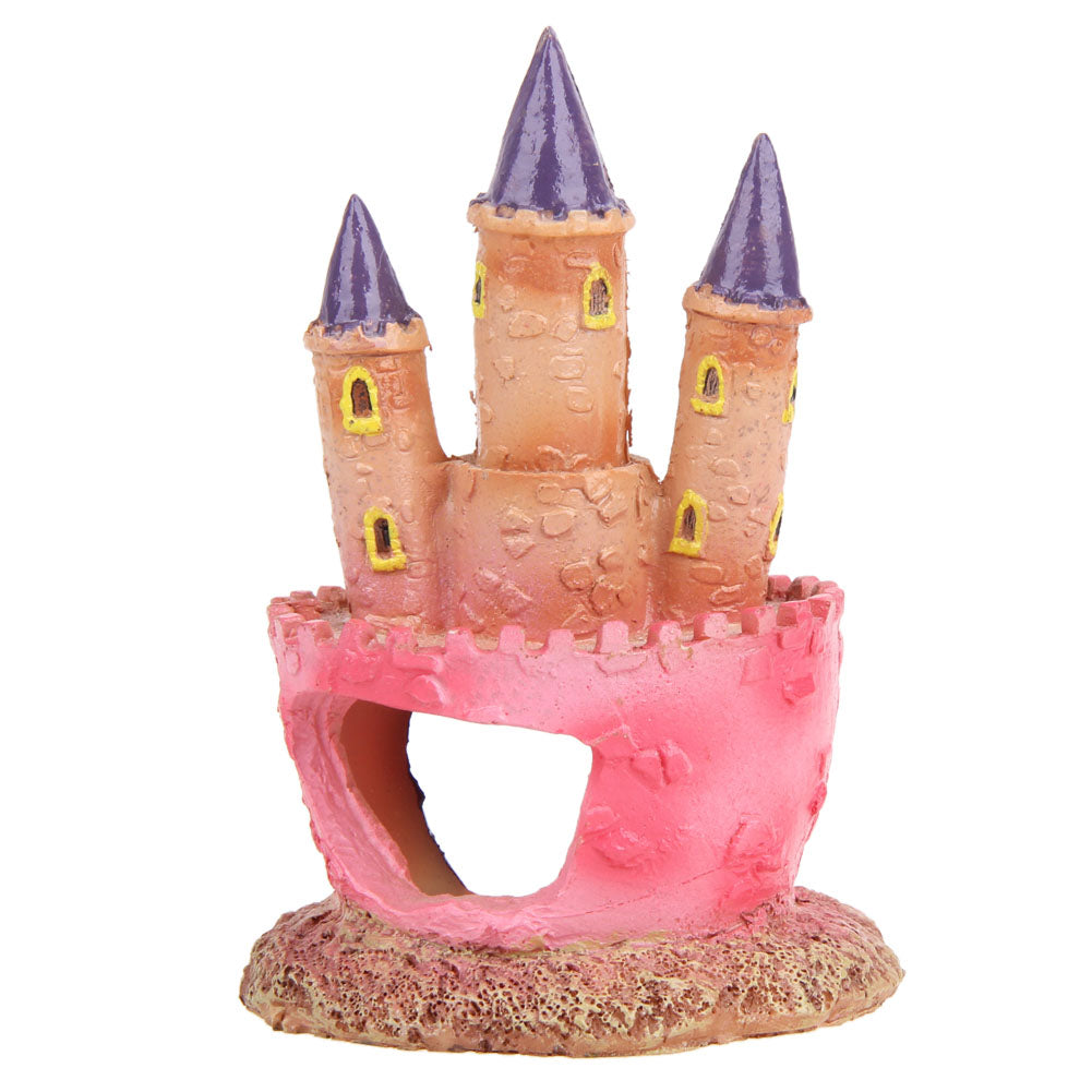 Pink Cartoon Castle
